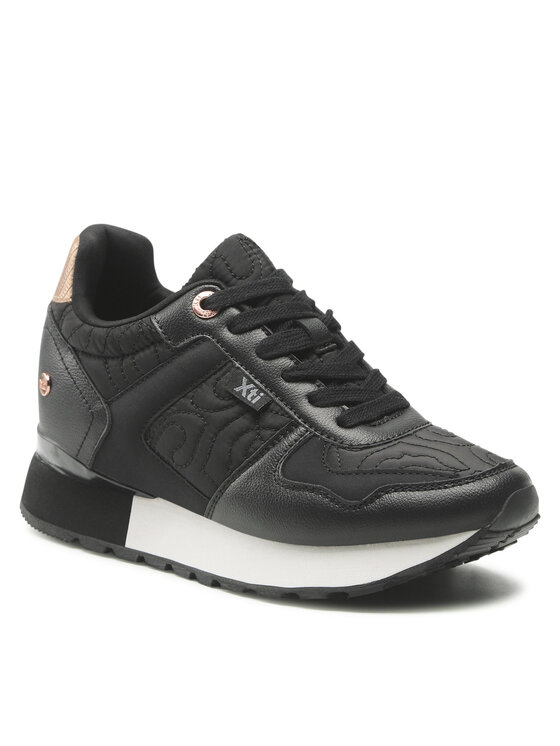 Sneakersy Xti 130015 Czarny | Eobuwie.com.pl