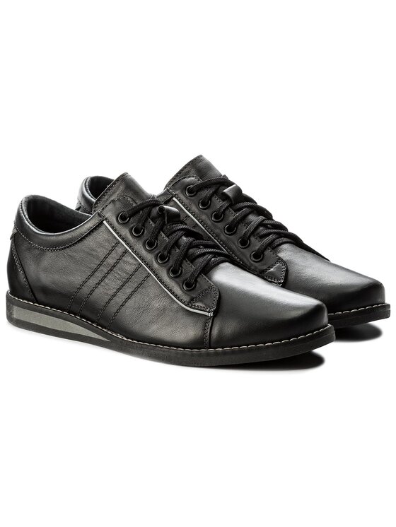 Scarpe basse Gregor 01917-ME-L10-DS Nero | Escarpe.it