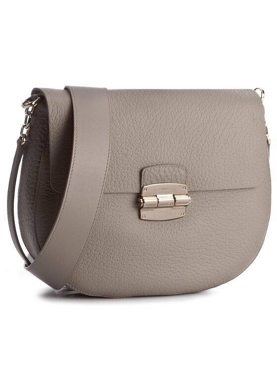 Torebka Furla Club 949067 B BHV1 QUB Szary | Eobuwie.com.pl