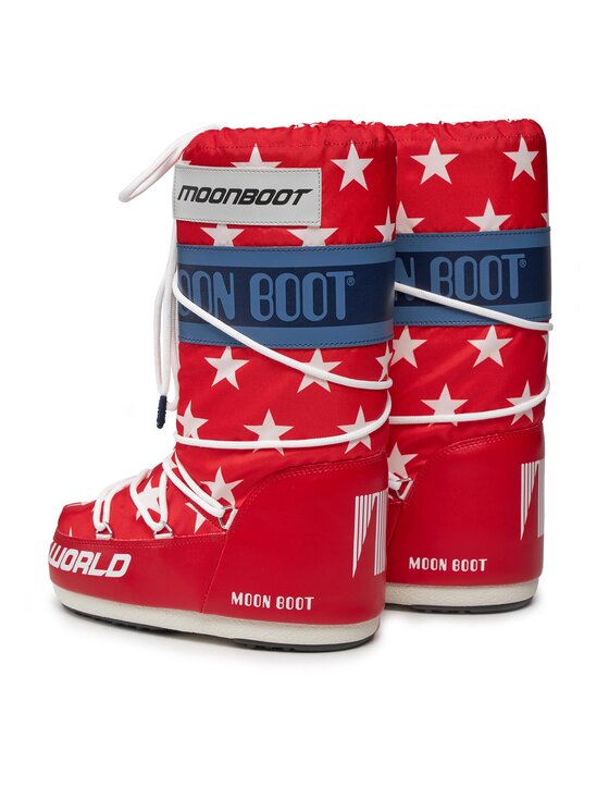 Sněhule Moon Boot Retrobiker 14028600003 S Bílá | Eobuv.cz