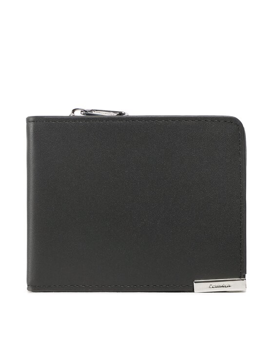 Portofel Calvin Klein Modern Plaque Bifold Half Z/A K50K509974 Negru ...