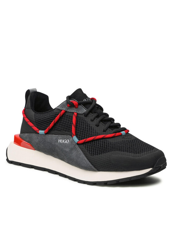 Sneakersy Hugo Cubite 50464633 10225868 01 Czarny | Eobuwie.com.pl