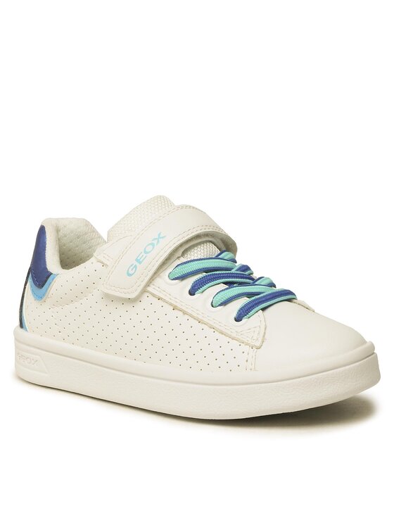 Sneakersy Geox J Djrock B. A J355VA 054FU C0293 S Bílá | Eobuv.cz