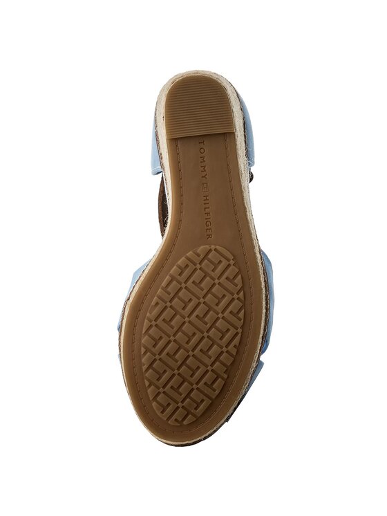 Espadrilky Tommy Hilfiger Iconic Elena Sandal FW0FW00905 Modrá | Eobuv.cz