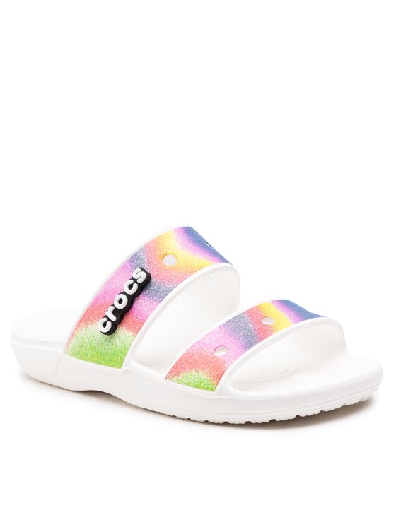 Nazouváky Crocs Classic Crocs Spray 208055 Barevná | Eobuv.cz