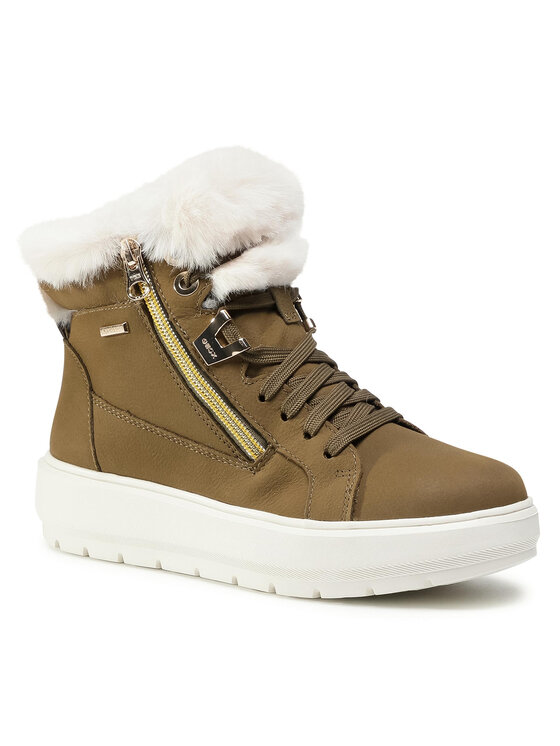 Ghete Geox D Kaula B Abx D D84AWD 076BH C3053 Verde | Epantofi.ro