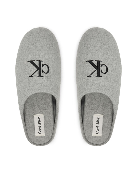 Papuče Calvin Klein Home Slipper Mule HM0HM01931 Sivá | Eobuv.sk