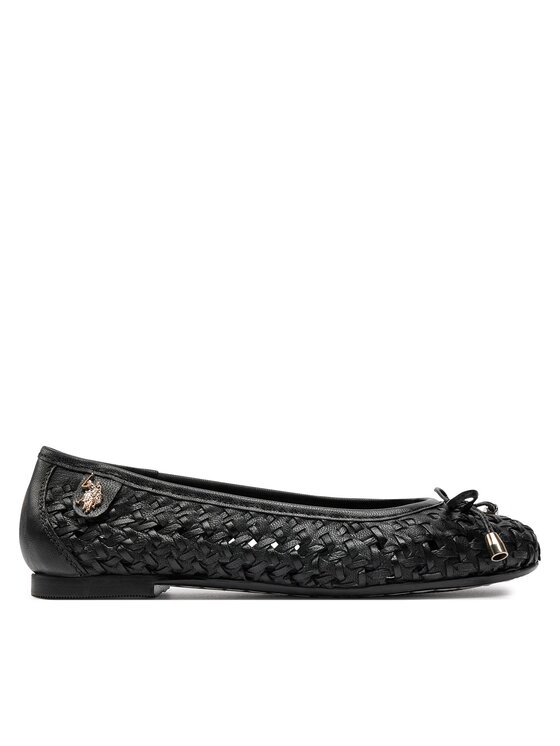 Балеринки U.S. Polo Assn. Julia001 Lth Черен | Obuvki.bg