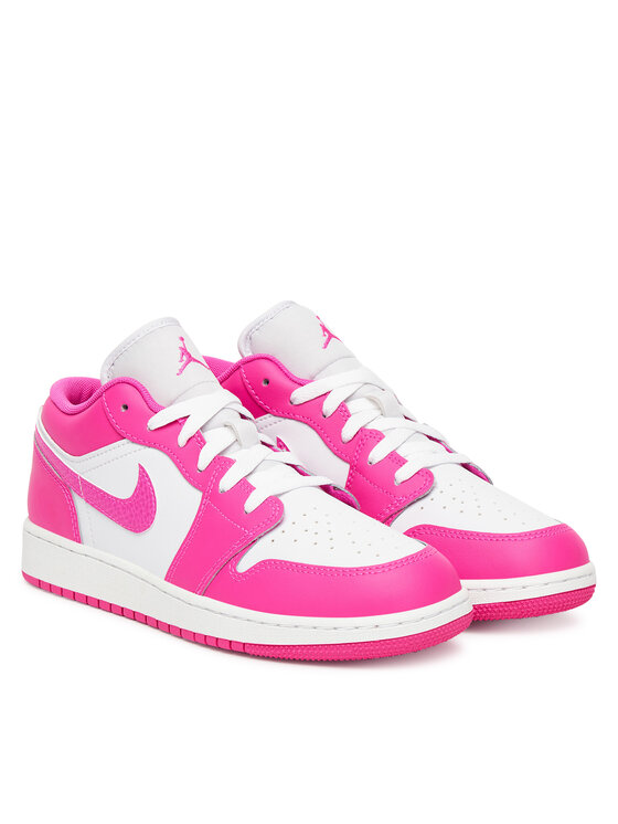 Sneakersy Nike Air Jordan 1 Low Se (GS) FV8486 600 Biały | Eobuwie.com.pl