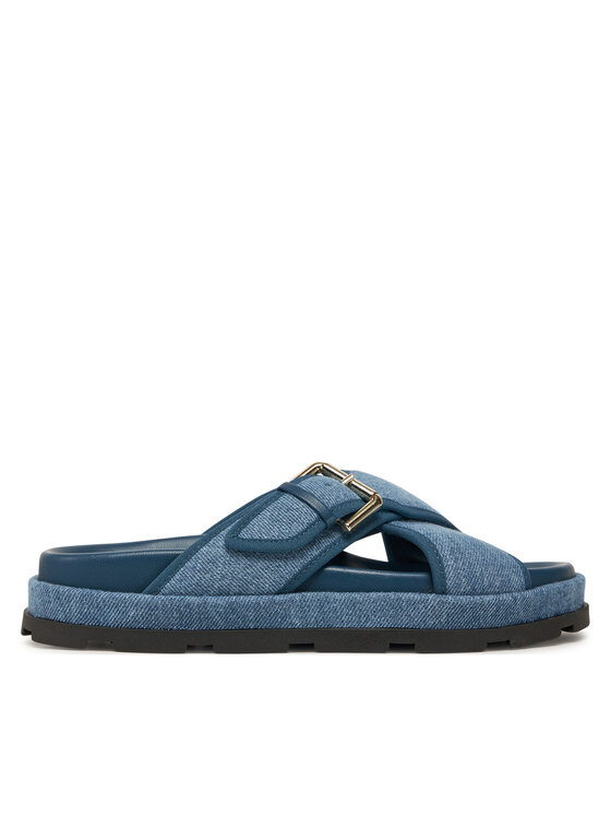 Šľapky Pollini SA28094G1MTQ0707 Tmavomodrá | Eobuv.sk