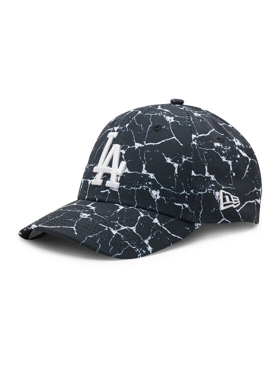 Czapka z daszkiem New Era La Dodgers Marble 9Forty 60284849 Czarny ...
