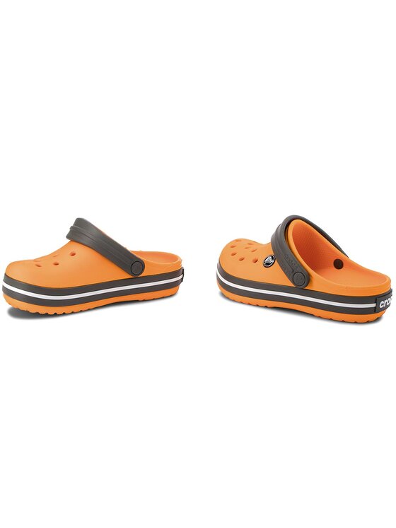 Nazouváky Crocs Crocband Clog K 204537 Oranžová | Eobuv.cz