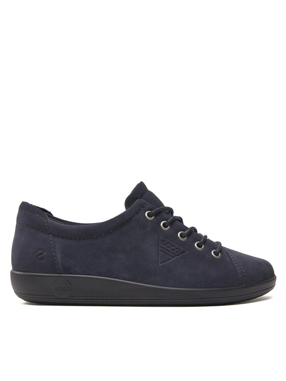 Sneakersy ECCO Soft 2.0 20650312303 Niebieski | Eobuwie.com.pl