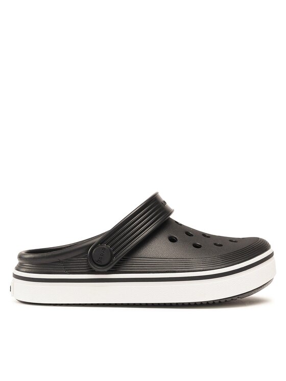 Klapki Crocs Crocs Crocband Clean Clog 208477 Czarny | Eobuwie.com.pl