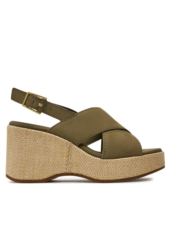 Sandály Clarks Manon Wish 26176302 Zelená | Eobuv.cz