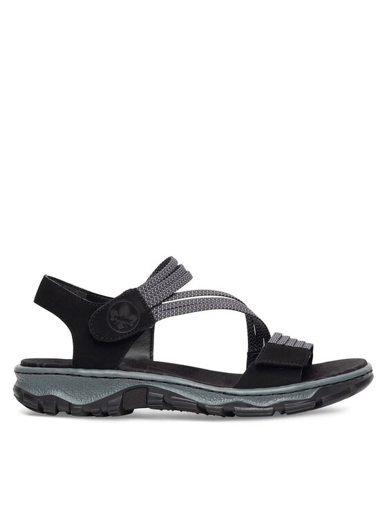 Sandály Rieker 68871-00 Černá | Eobuv.cz
