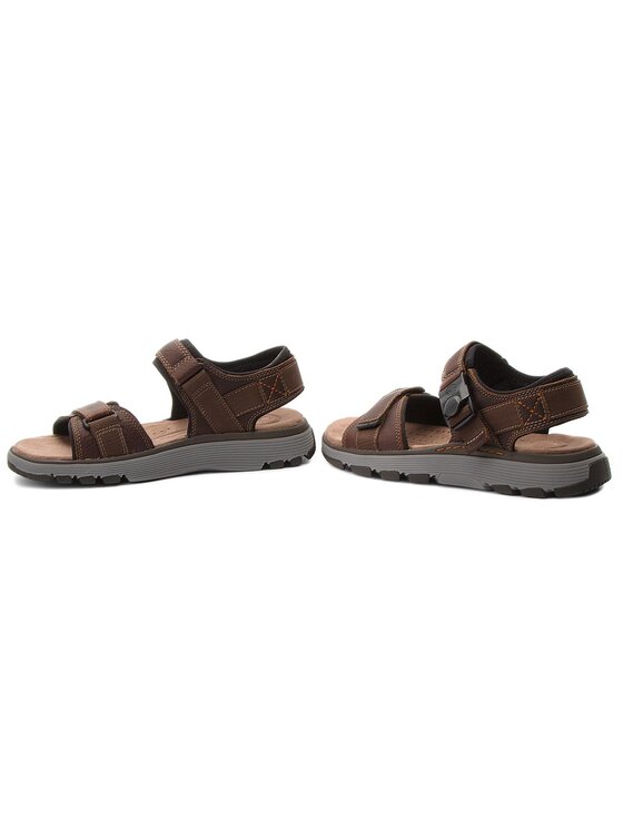 Sandały Clarks Un Trek Part 261318607 Brązowy | Eobuwie.com.pl