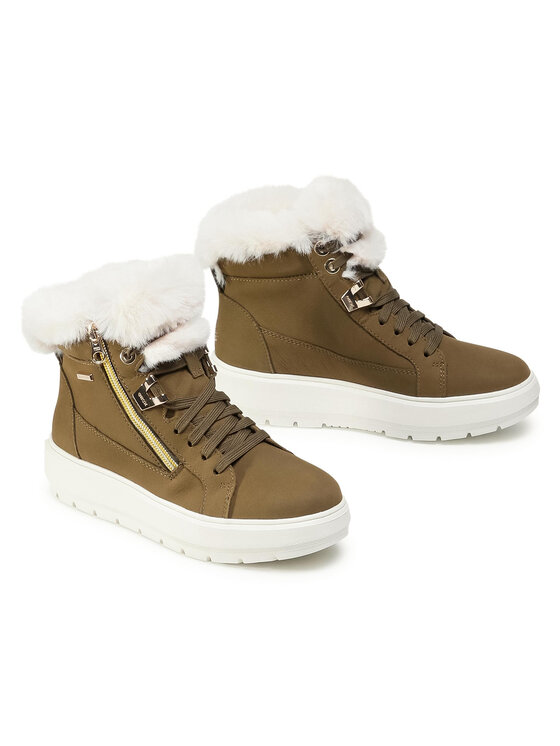 Ghete Geox D Kaula B Abx D D84AWD 076BH C3053 Verde | Epantofi.ro