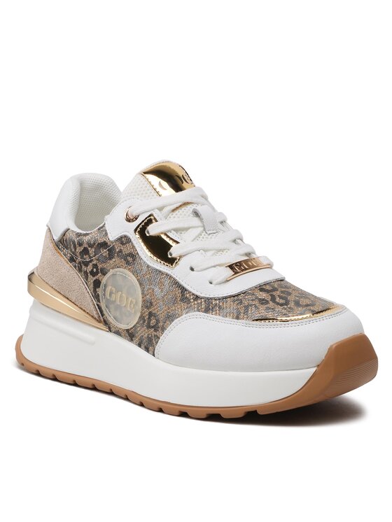 Sneakersy GOE LL2N4070 Beżowy | Eobuwie.com.pl