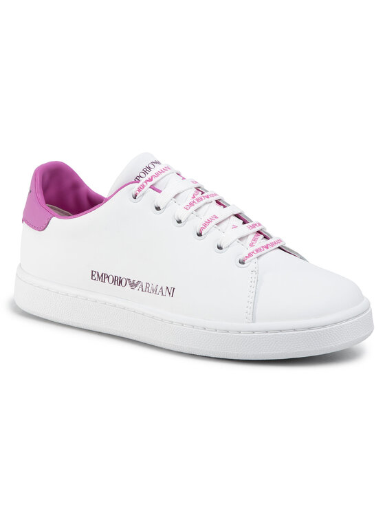 Sneakersy Emporio Armani X3X061 XM257 R695 Biały | Eobuwie.com.pl