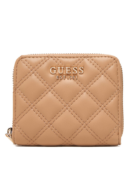 Peněženka Guess Guilly II Sgl SWQG96 73137 Béžová | Eobuv.cz