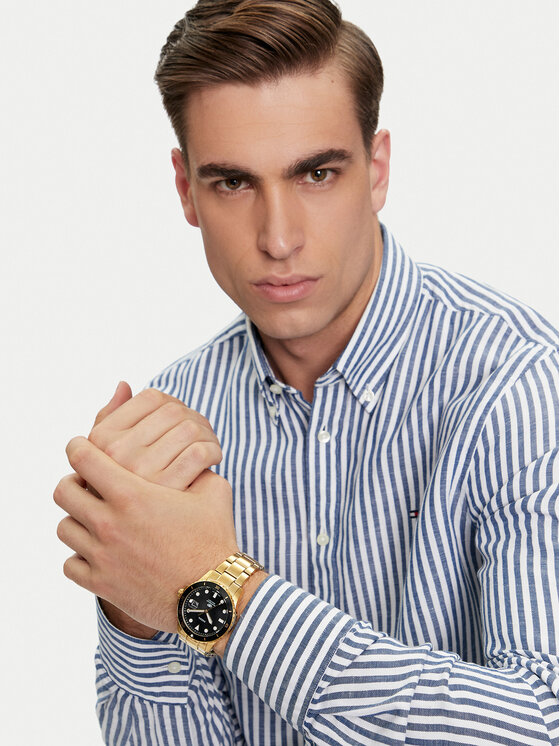 Hodinky Fossil Blue FS6035 Zlatá | Eobuv.cz