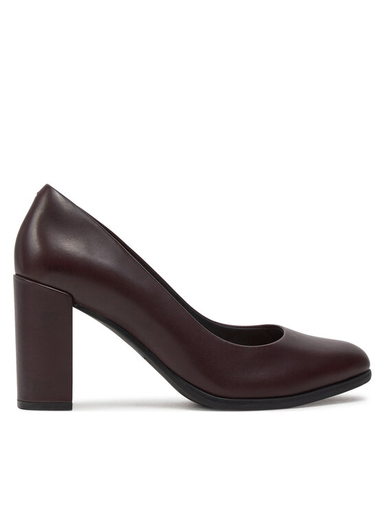 Pantofi pumps Clarks Freva 85 Court 26179284 Vișiniu | Epantofi.ro