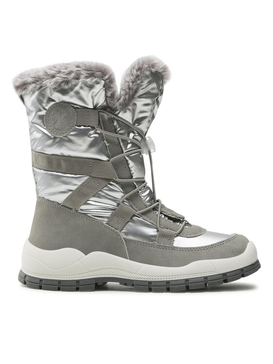 Kozačky Xti 150191 Stříbrná | Eobuv.cz