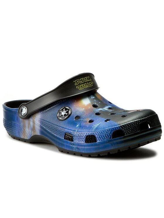 Klapki Crocs Classic Darth Vader Clog 203612 Granatowy | Eobuwie.com.pl