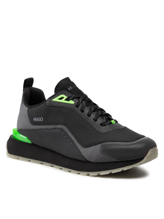 Sneakersy Hugo Cubite 50464634 10214653 01 Czarny | Eobuwie.com.pl