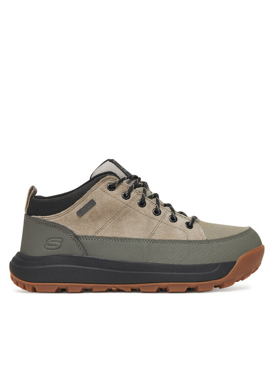 Trekkingi Skechers Cambert 210900 CMNT Szary | Eobuwie.com.pl