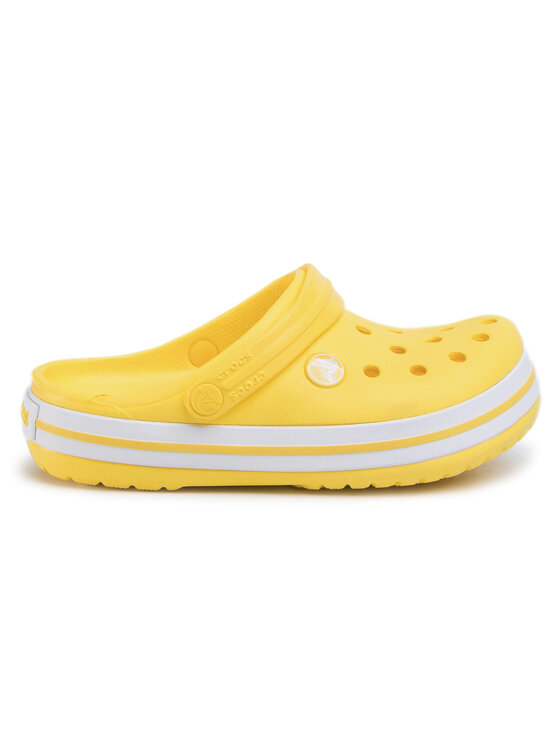Klapki Crocs Crocband Clog K 204537 Żółty | Eobuwie.com.pl