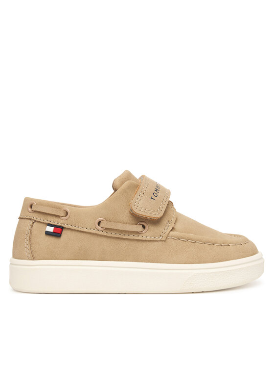 Półbuty Tommy Hilfiger Low Cut Velcro T1B4-34340-0315 M Beżowy ...