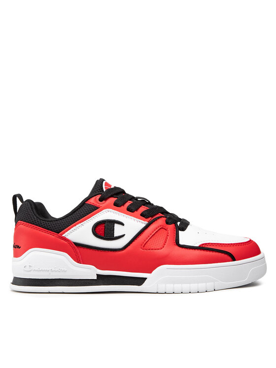 Sneakersy Champion 3 Point Low S21882-CHA-RS001 Czerwony | Eobuwie.com.pl
