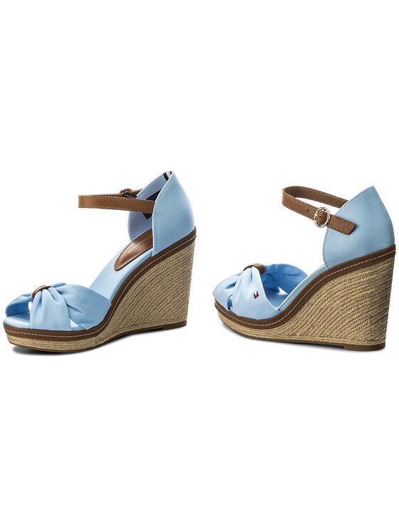 Espadrilky Tommy Hilfiger Iconic Elena Sandal FW0FW00905 Modrá | Eobuv.cz