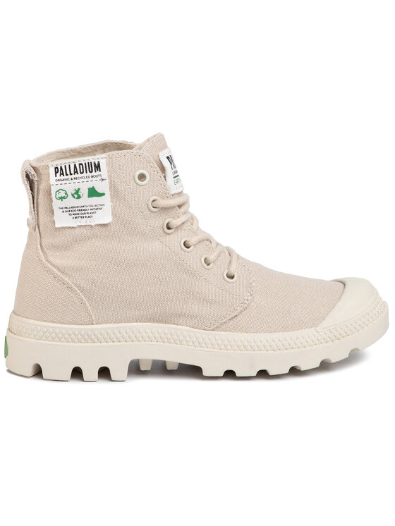 Trapery Palladium Hi Organic U 76199-217-M Beżowy | Eobuwie.com.pl