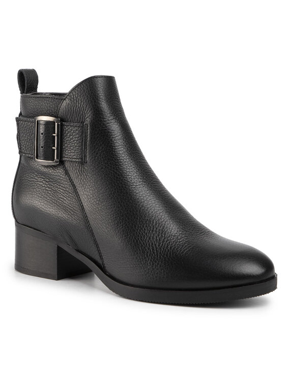 Botki Clarks Mila Charm 261434824 Czarny | Eobuwie.com.pl