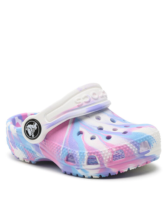 Nazouváky Crocs Classic Marbled Clog T 206838 Barevná | Eobuv.cz