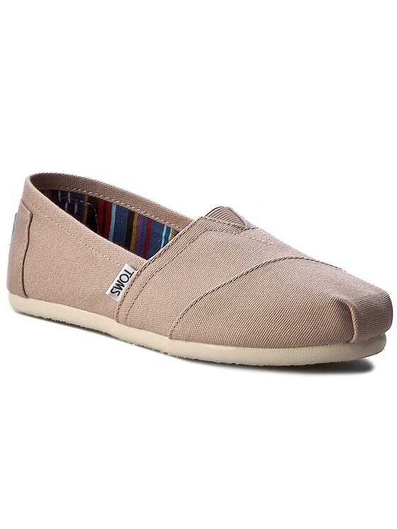 Półbuty Toms Classic 10001379 Beżowy | Eobuwie.com.pl