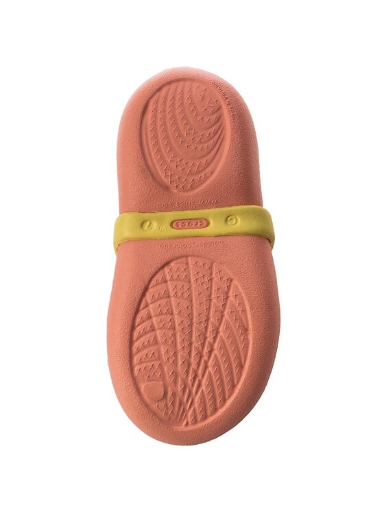Baleríny Crocs Keeley Petal Charm Flat Ps 15399 Oranžová | Eobuv.cz