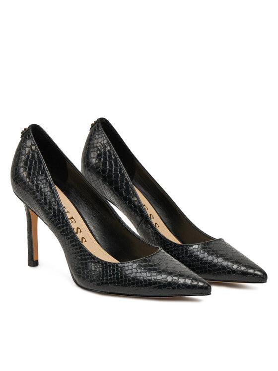 Pantofi cu toc subțire Guess FLPDB4 PEL08 Negru | Epantofi.ro