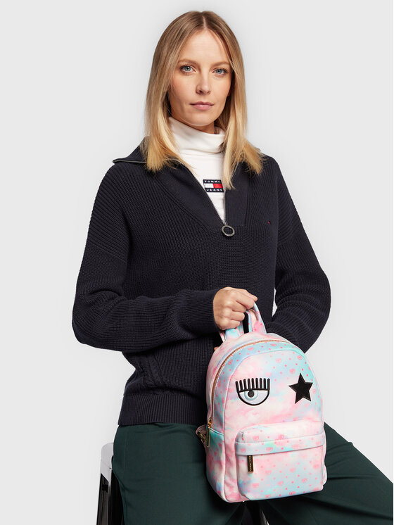 Batoh Chiara Ferragni 73SB4BO1 Růžová | Eobuv.cz