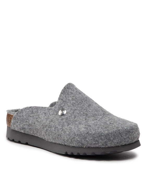 Kapcie Scholl Sirdal Fluffy MF30137 1029 Szary | Eobuwie.com.pl