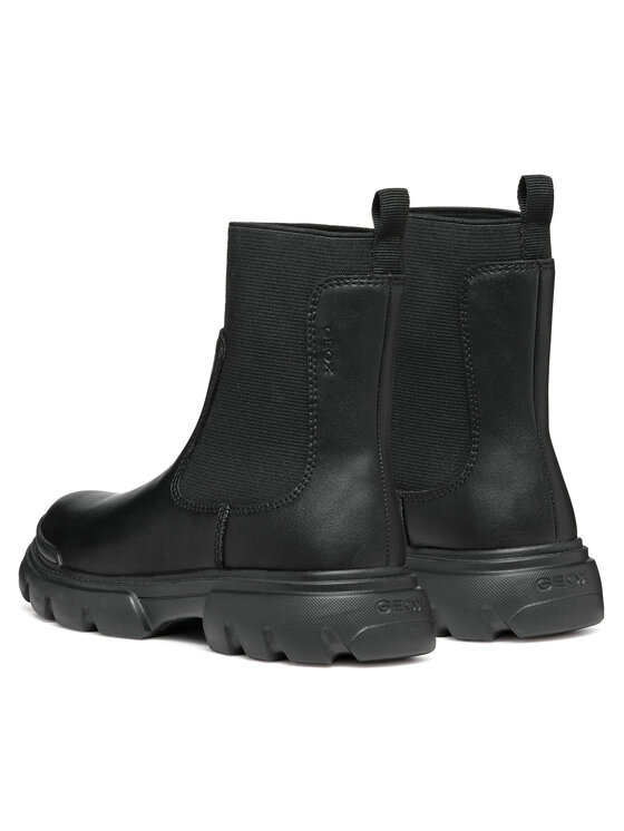 Cizme Geox J Junette Girl J46HVC 0BCNH C9999 S Negru | Epantofi.ro