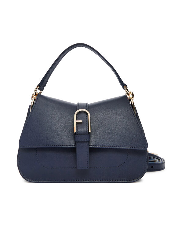 Geantă Furla Flow Mini Top WB01032 BX2045 BG 4852S Bleumarin | Epantofi.ro
