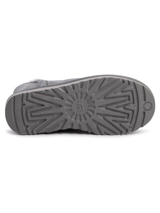 Sněhule Ugg W Classic Mini Fluff High-Low 1103745 Šedá | Eobuv.cz