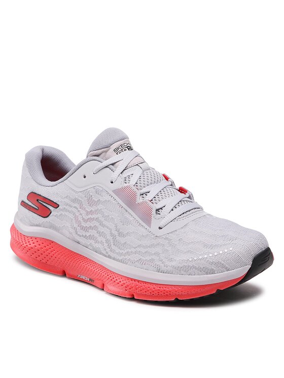 Buty do biegania Skechers Go Run Ride 10 246045/GYRD Szary | Eobuwie.com.pl