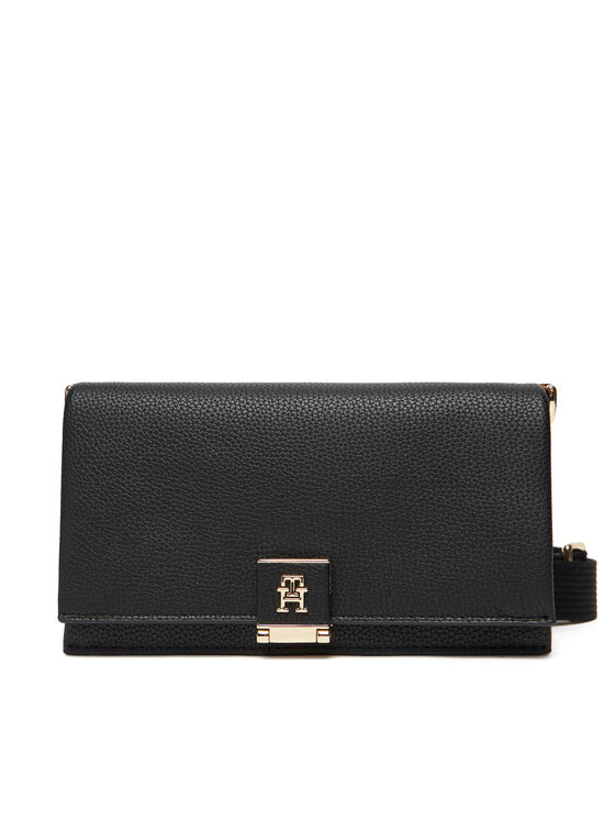 Geantă Tommy Hilfiger Th Her Mini Crossover AW0AW17949 Negru | Epantofi.ro