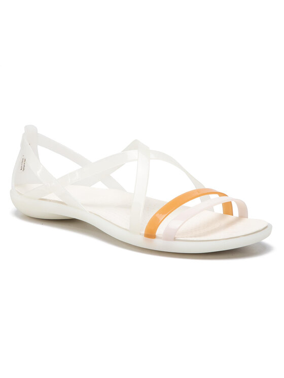 Sandály Crocs Isabella Strappy Sandal W 204915 Bílá | Eobuv.cz