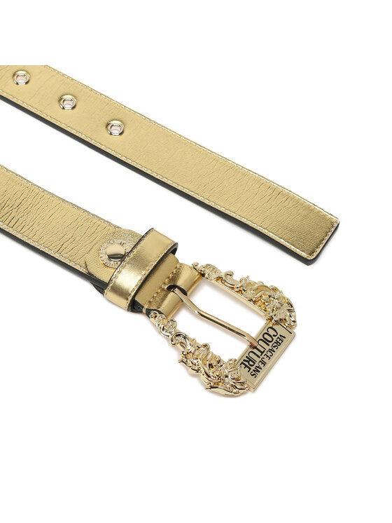 Dámský pásek Versace Jeans Couture 74VA6F01 Zlatá | Eobuv.cz